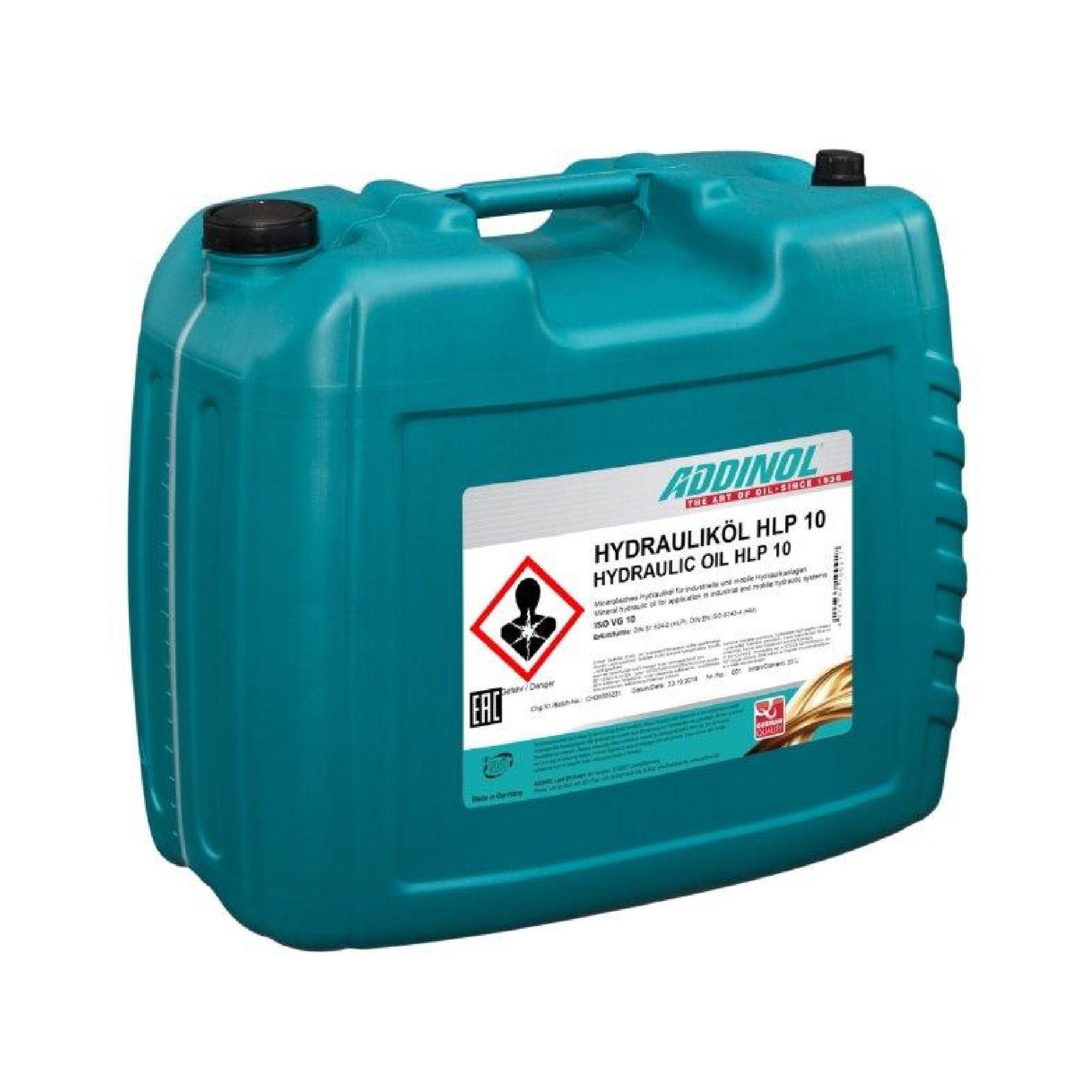 ADDINOL HYDRAULIC OIL HLP 10, 20L