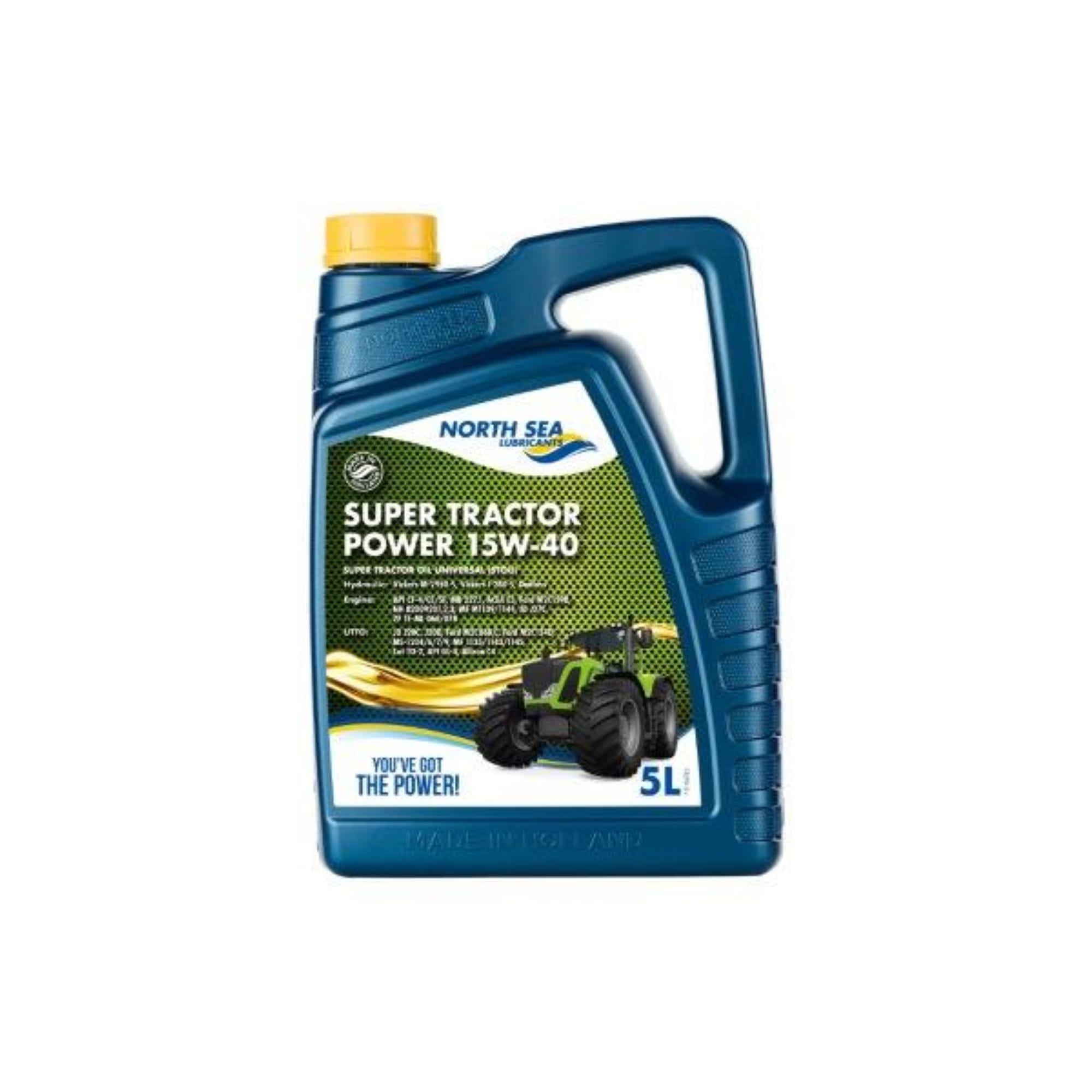 NSL SUPER TRACTOR POWER 15W-40, 5L