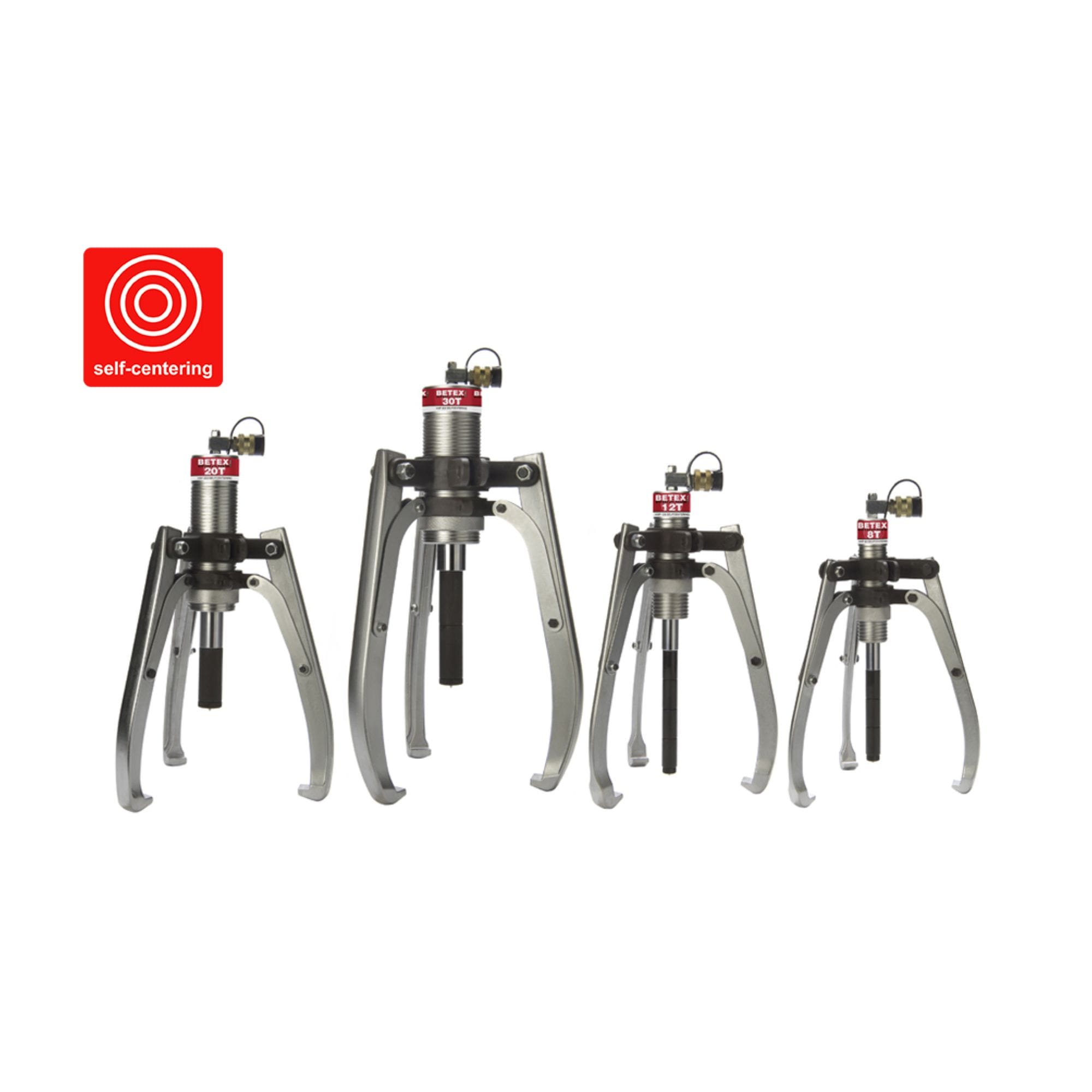 Hydraulic puller BETEX HXP 303, 30 tons self-centering [797600]