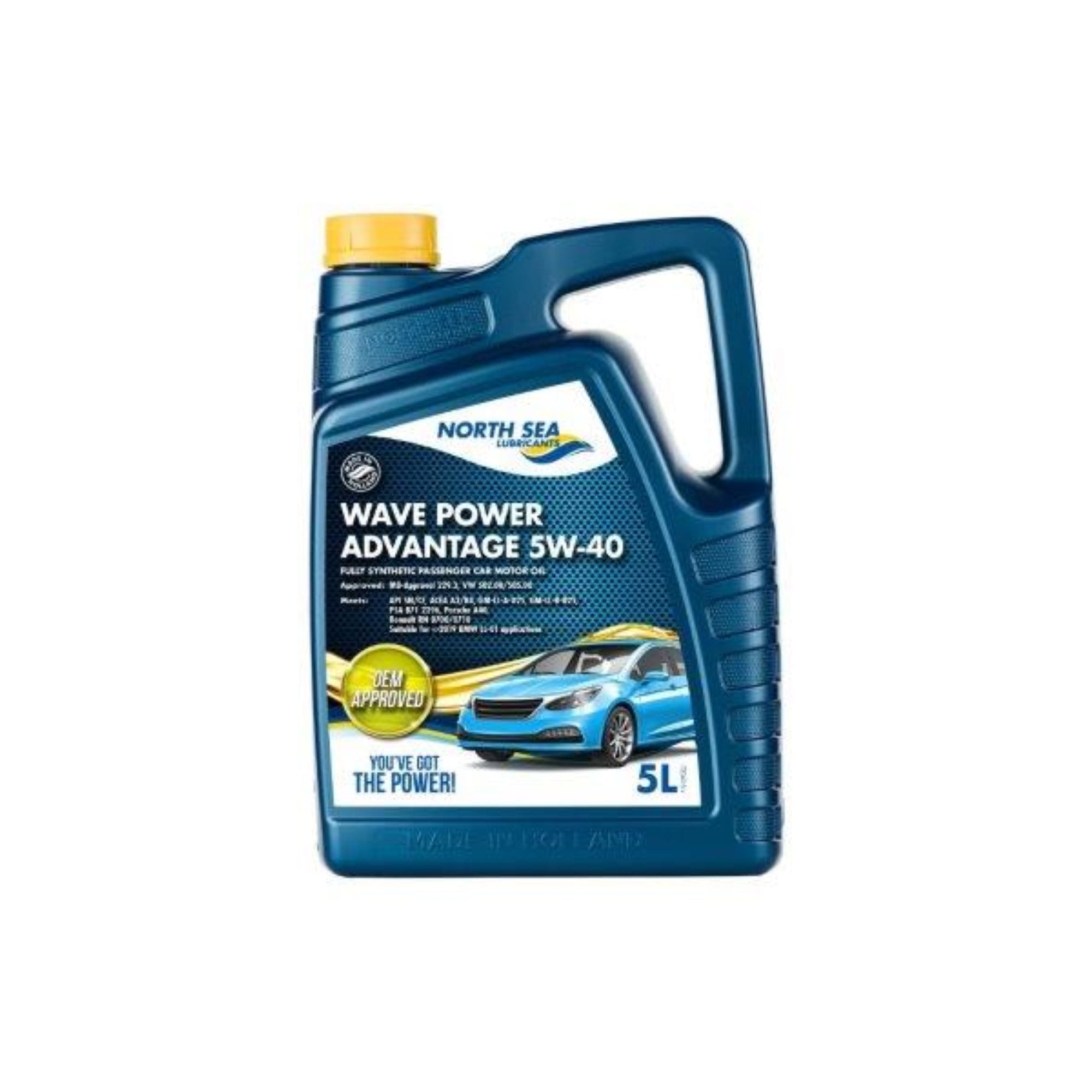 NSL WAVE POWER ADVANTAGE 5W-40, 5L