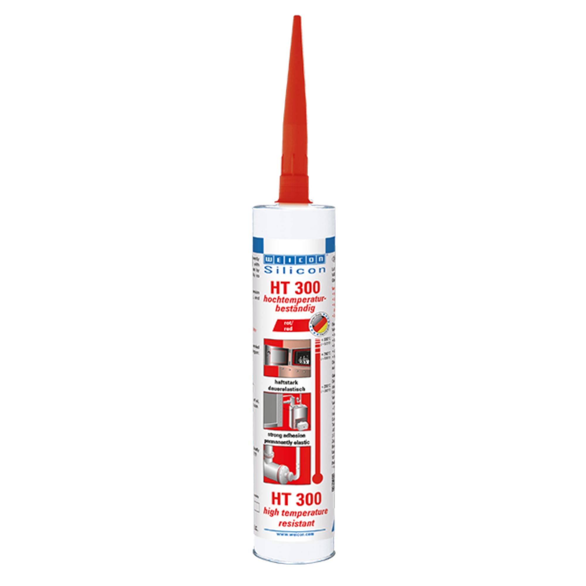 WEICON Silicone HT 300 red, 310ml [10000432]